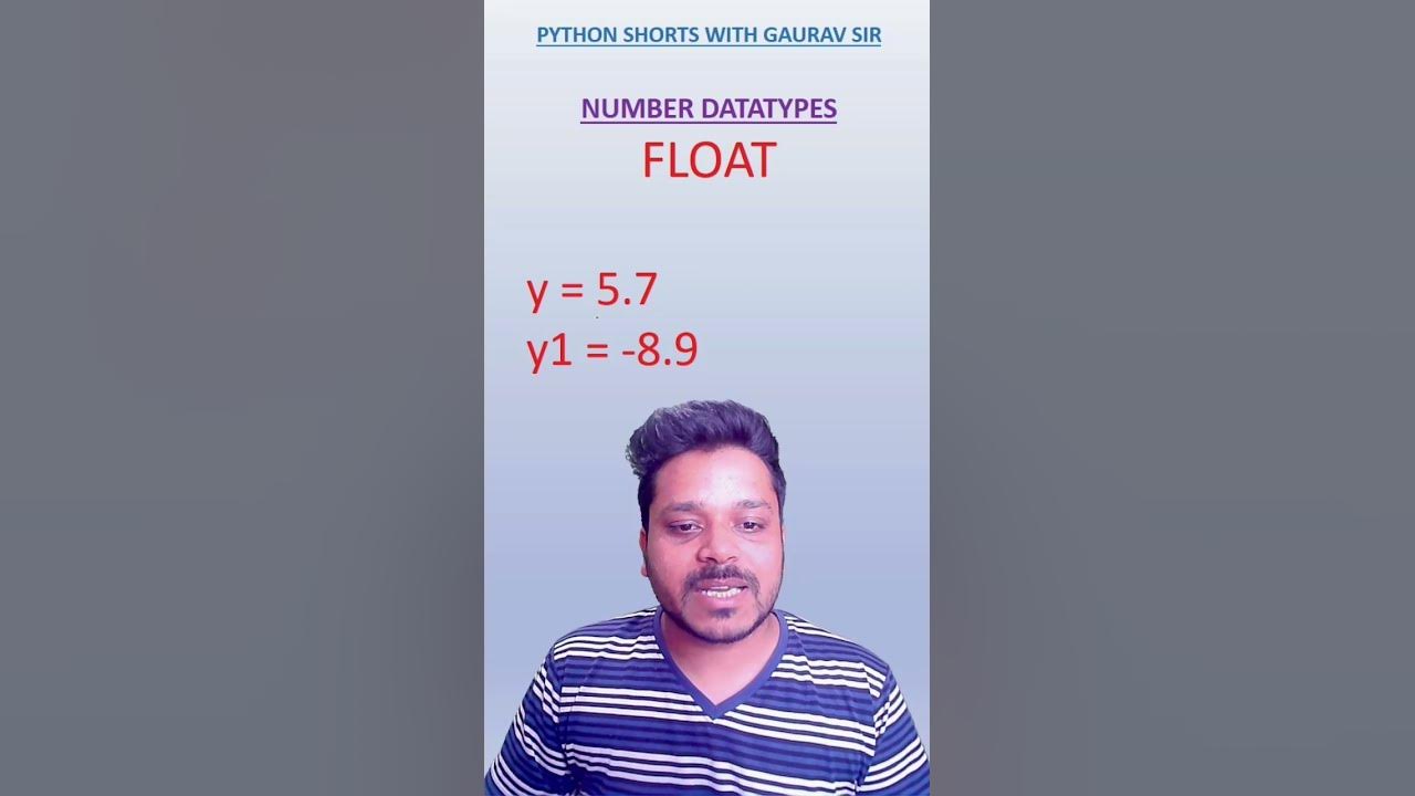 Integer And Float Data Types Computer Science Class 11th And 12th Python Programming Youtube