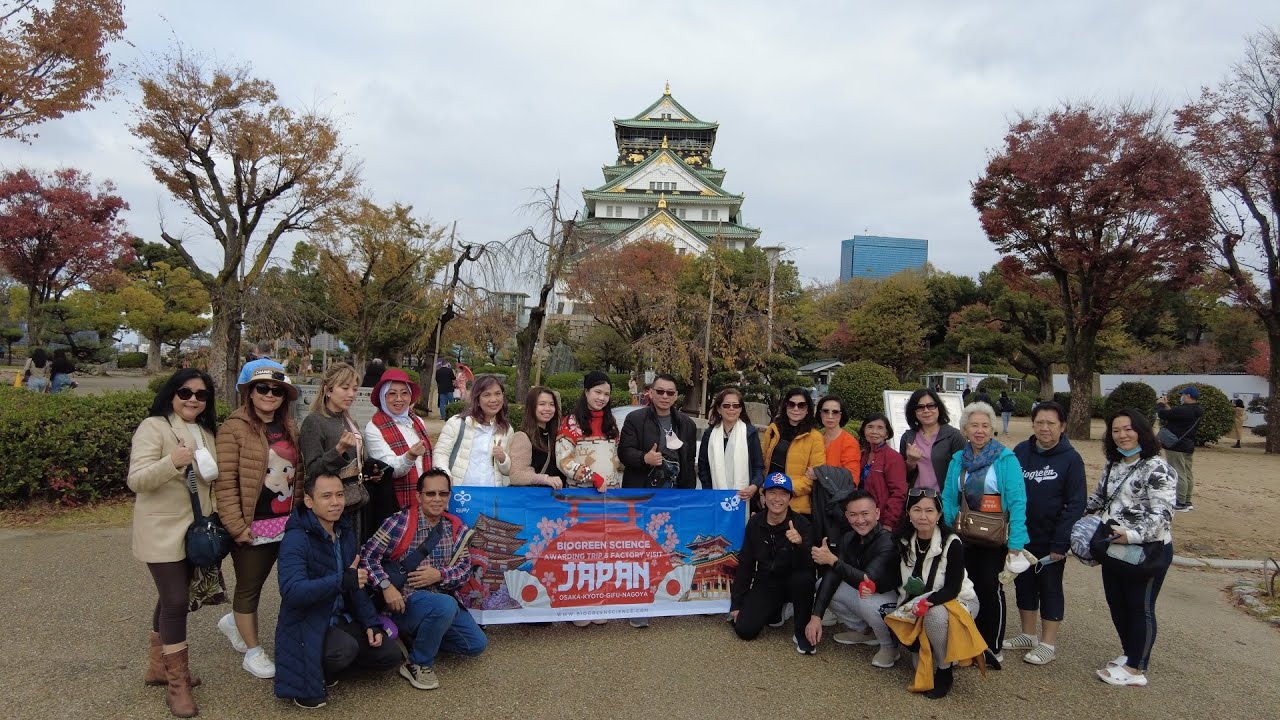 AWARDING TRIP (OSAKA, KYOTO, GIFU, NAGOYA) & KISEKI FACTORY VISIT - YouTube