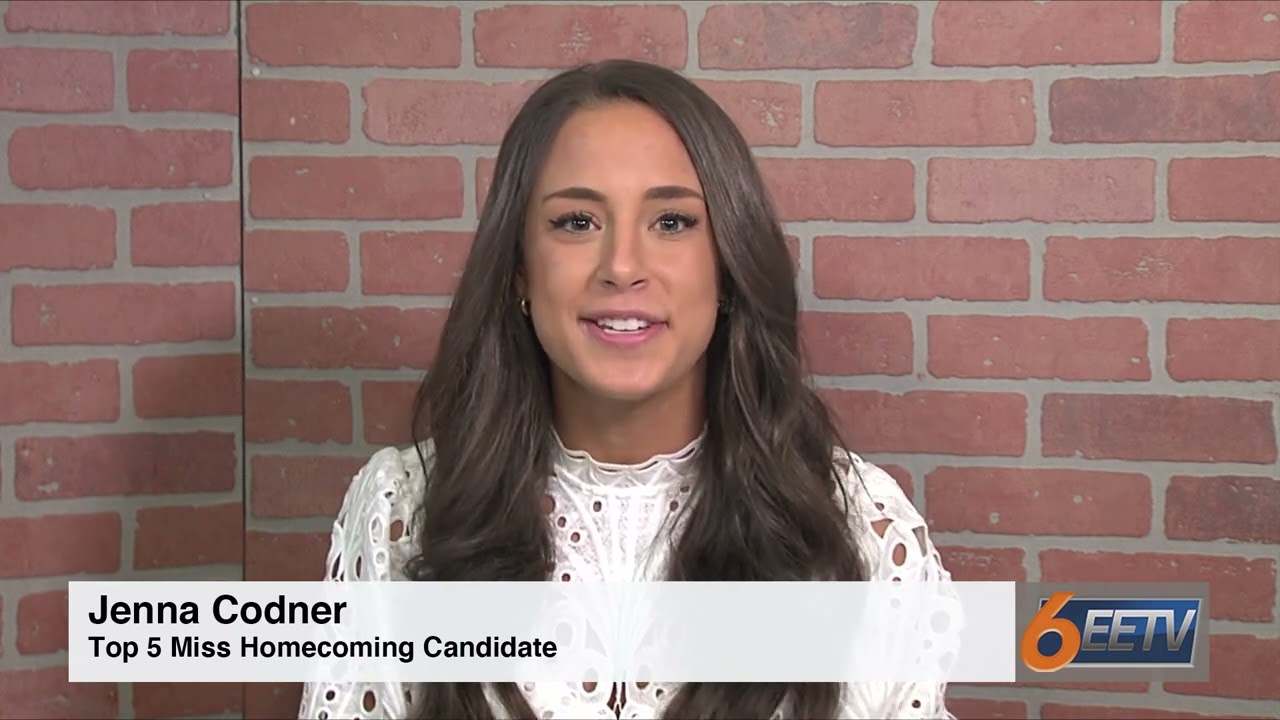 Miss Homecoming Candidate: Jenna Codner - YouTube