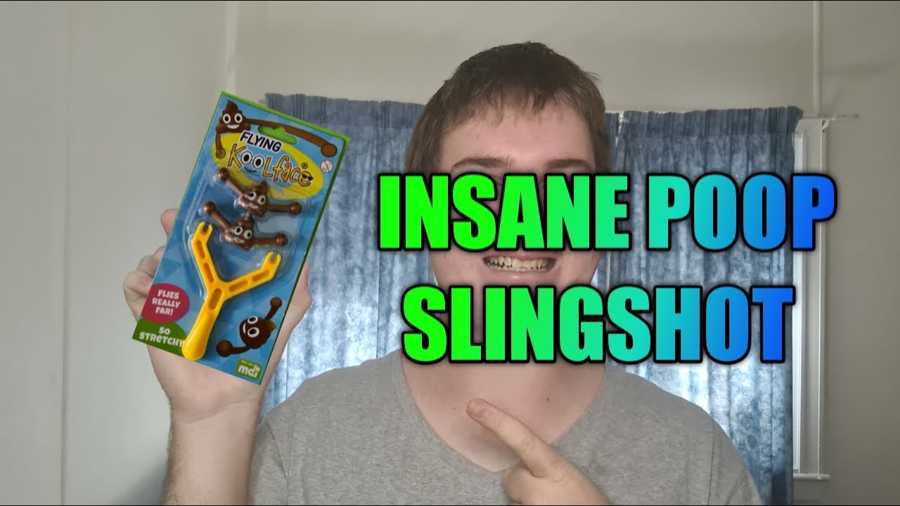 Insane Fake Poop Slingshot - YouTube