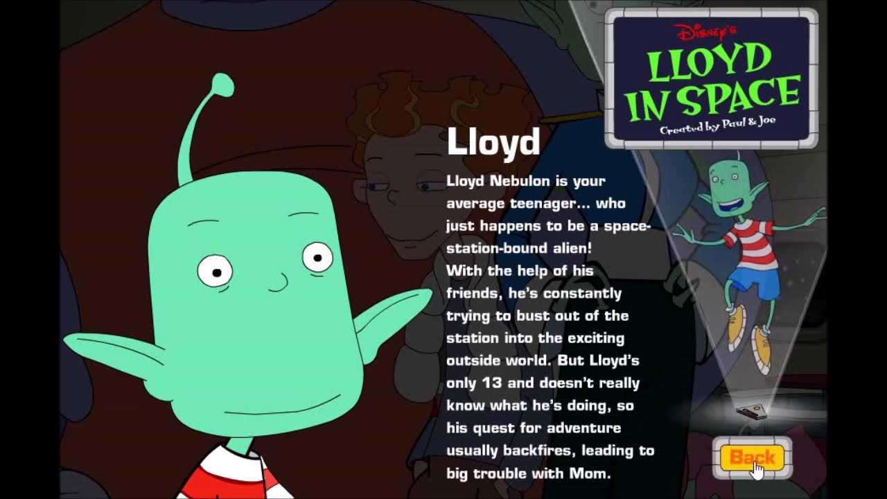 Loyd and his Space Crew - Loyd In Space (Toon Disney website) - YouTube