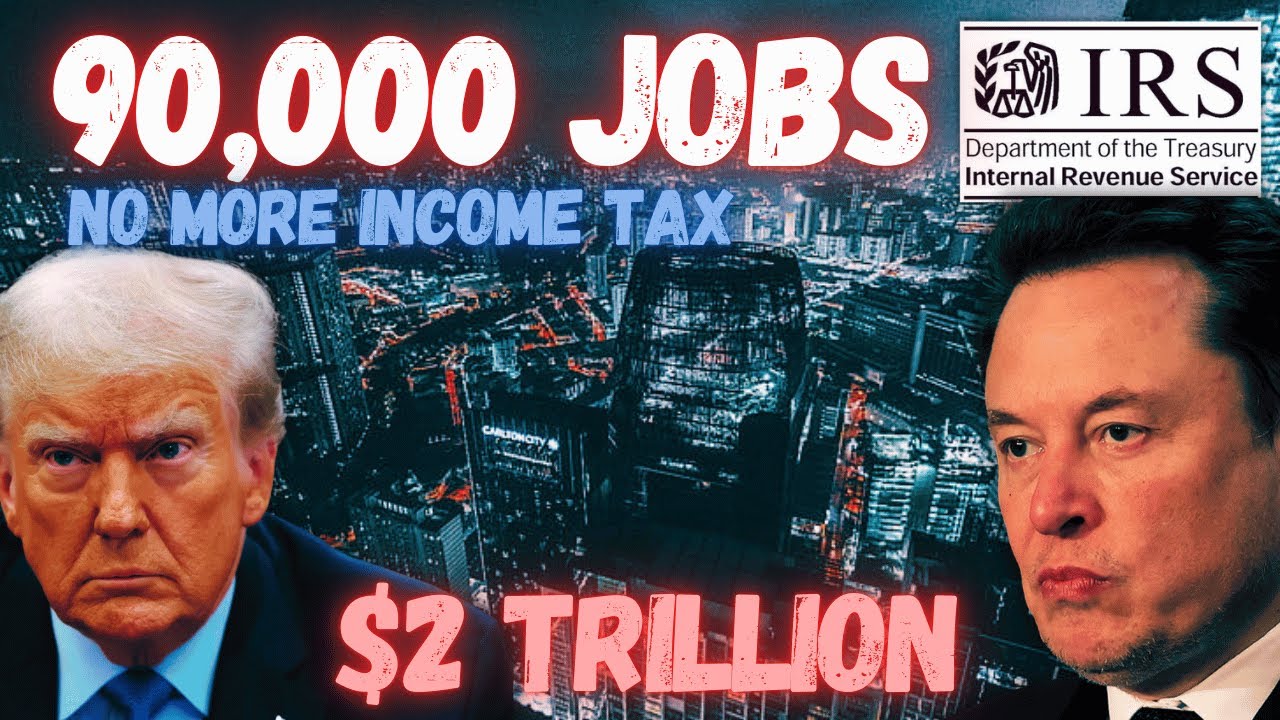 TRUMP TO Fire 90,000 IRS Agents | DOGE Destroys DEI | External Revenue ...