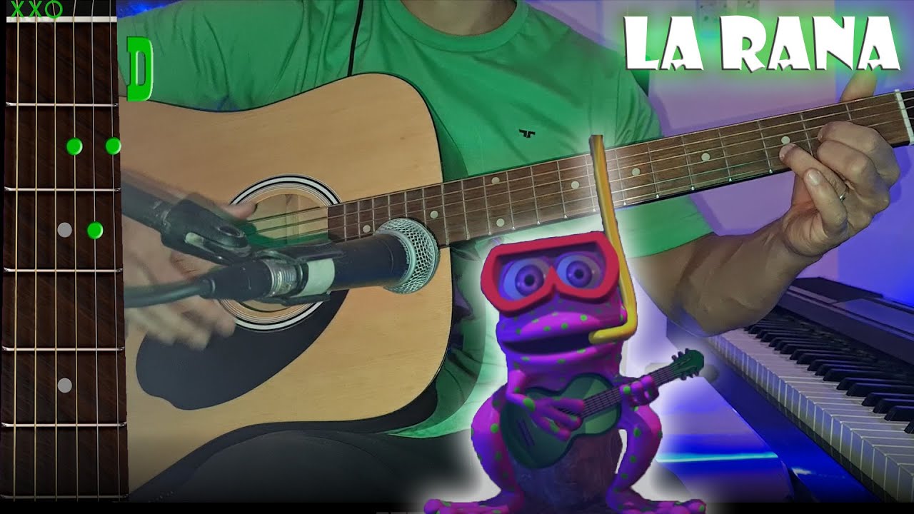 La Rana | Guitarra | Acordes | Tutorial | Cover - YouTube