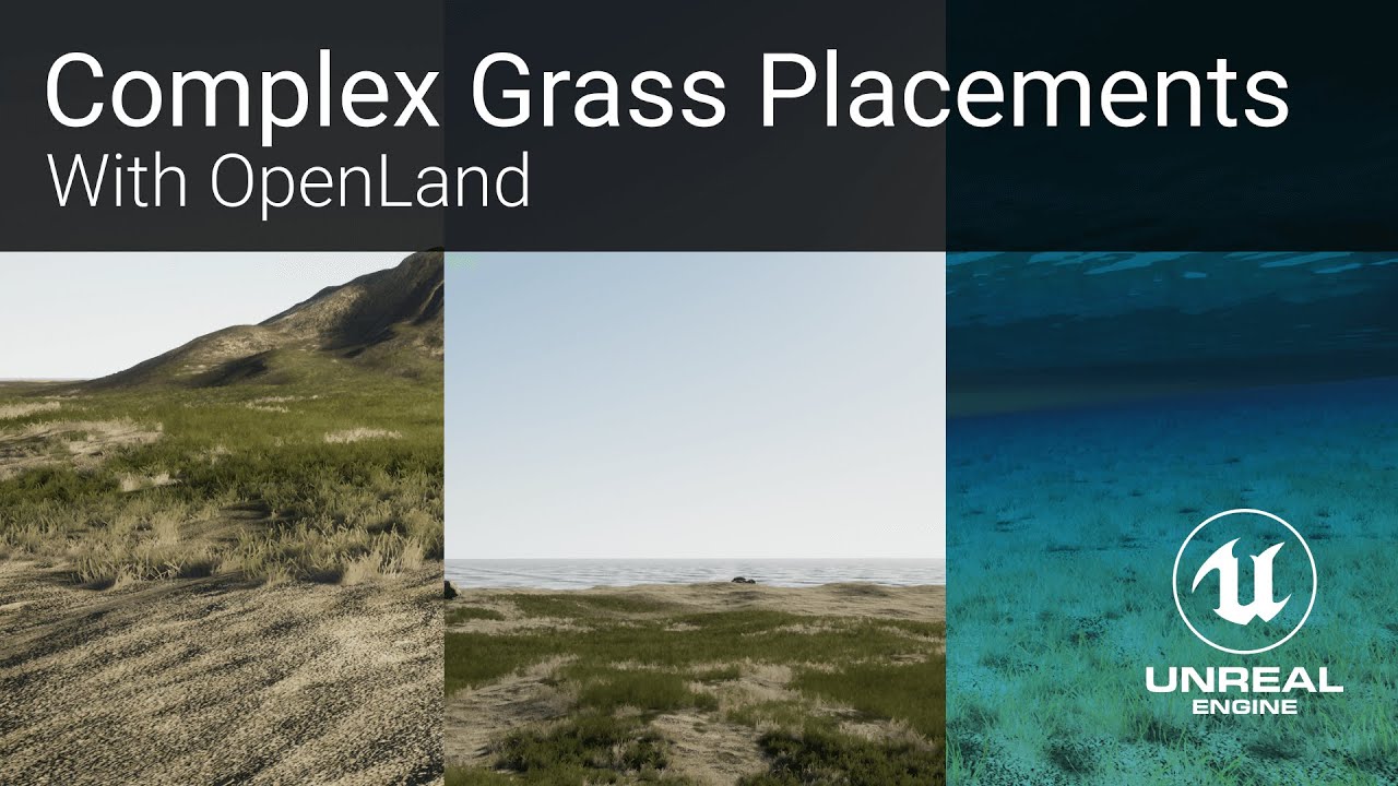 Complex Grass Placements on Unreal Engine Landscapes with OpenLand ...