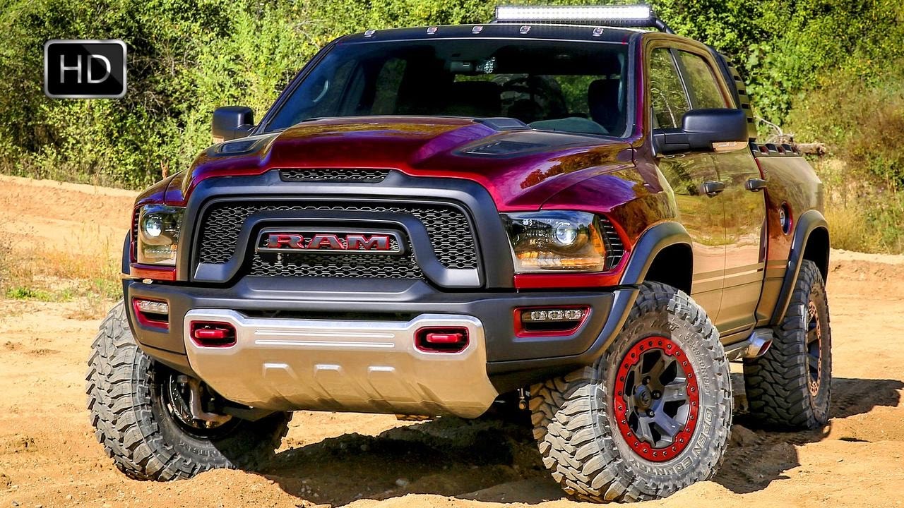 Ram 1500 Rebel TRX Concept Pickup Truck with 575-HP Ext - Int Design ...