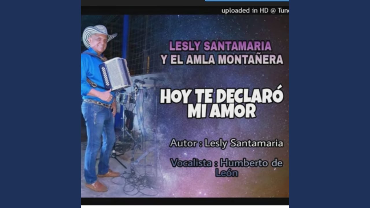 HOY TE DECLARO MI AMOR - YouTube