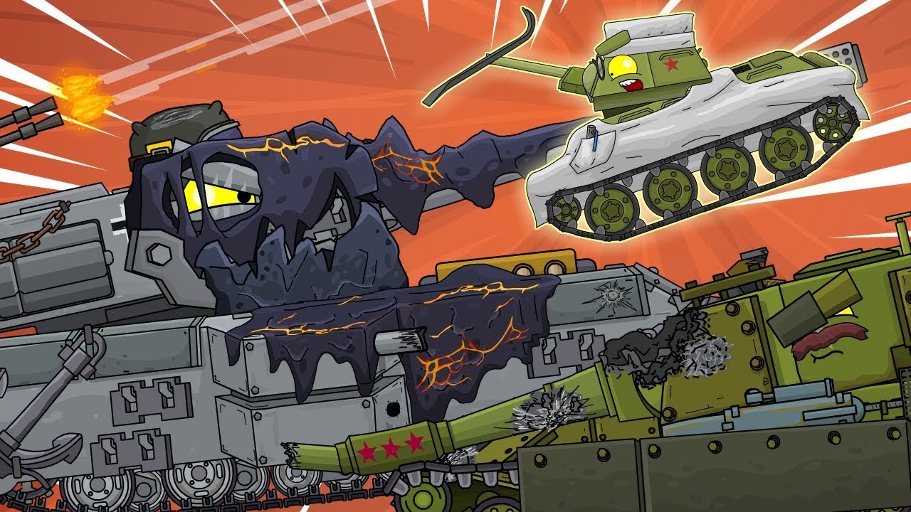 Monster in the Iron Mask - Cartoons about tanks - YouTube