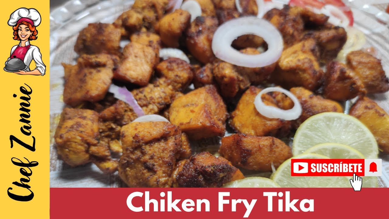 Chicken Fry Tikka | Street Food Favorite | Easy and Quick Recipe | By ...