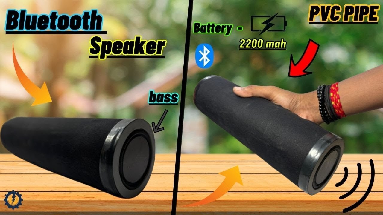 DIY Portable Bluetooth Speaker: Easy Build Your Own Bluetooth Speaker ...