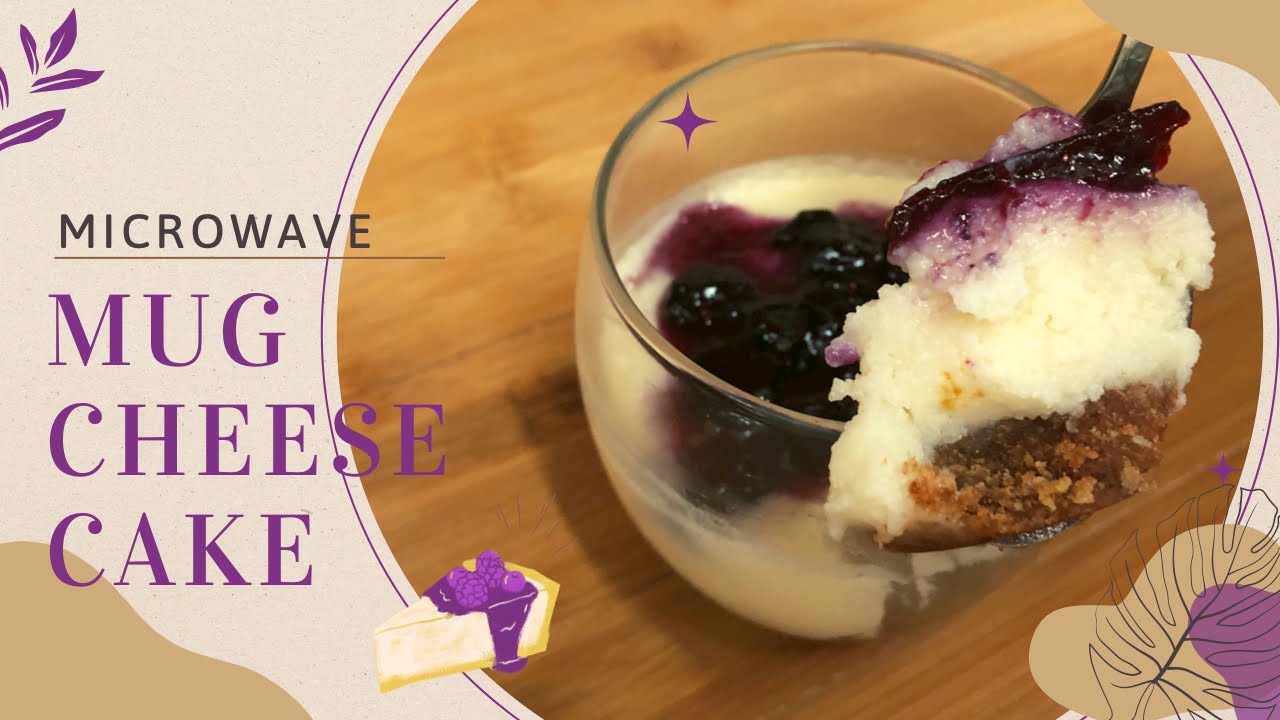 Mug Cheesecake | Microwave Mug Cheesecakes in 1 Minute - YouTube