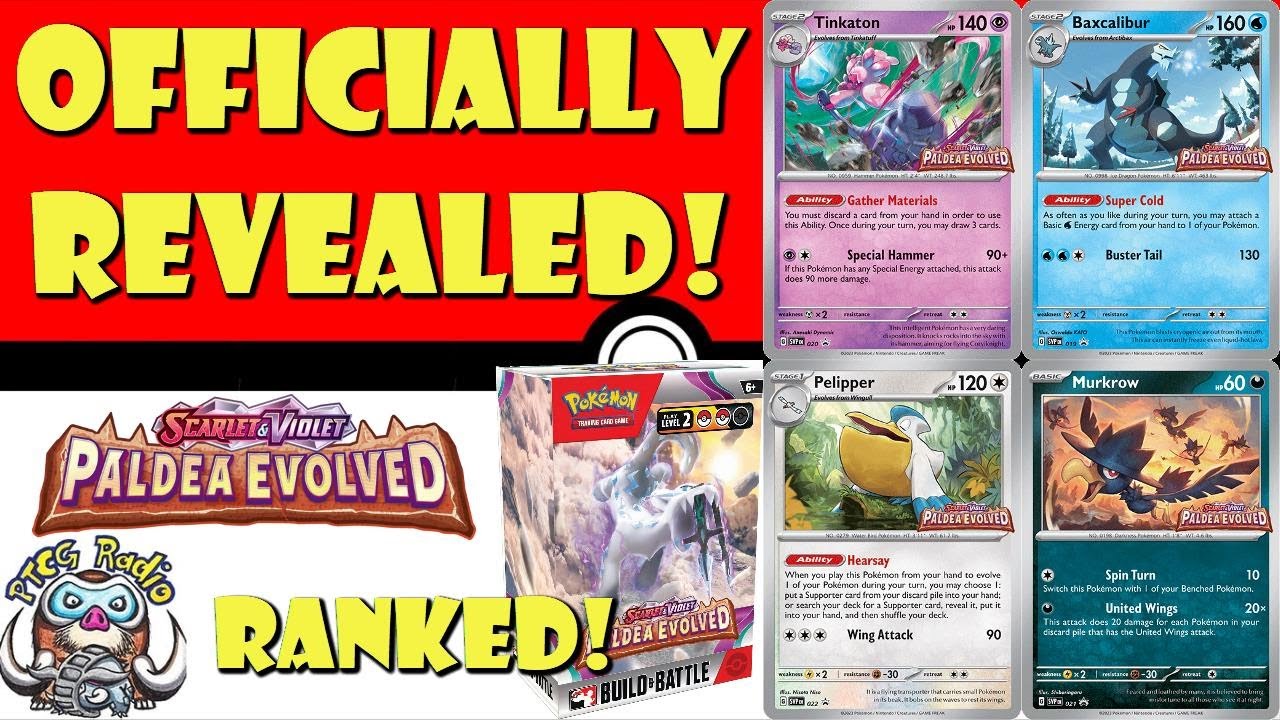 Stunning Paldea Evolved Pokémon TCG PreRelease Promos Officially ...