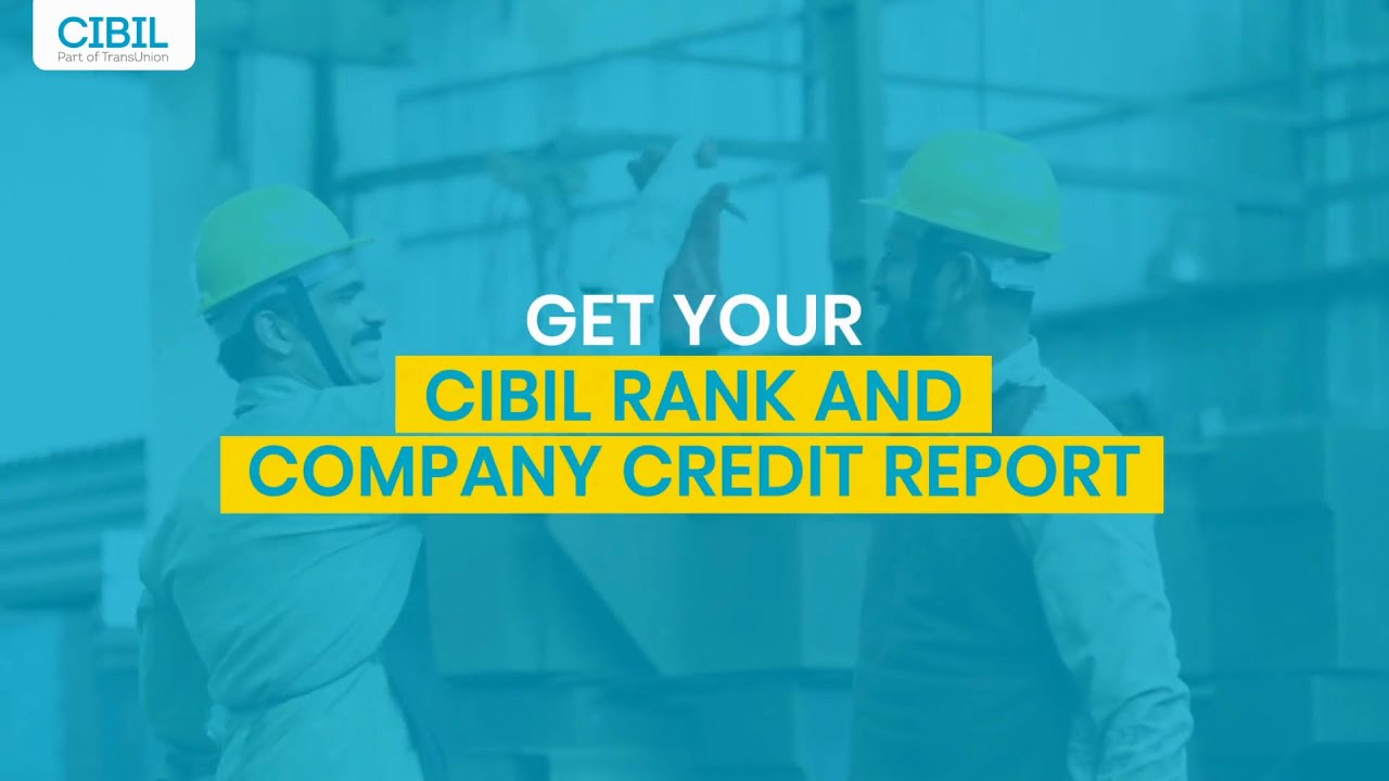 How to sign up for CIBIL Rank | CIBIL - YouTube