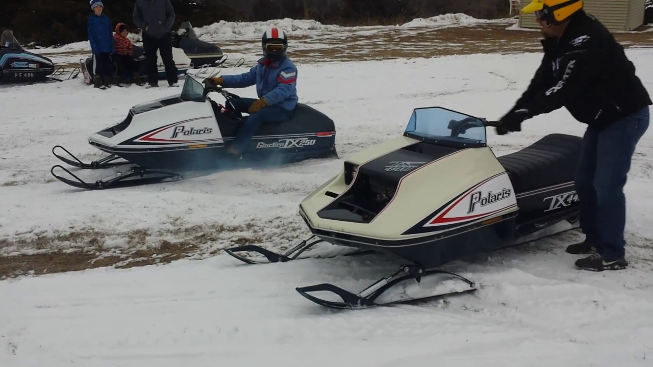 Vintage 76 Polaris tx 440 - YouTube