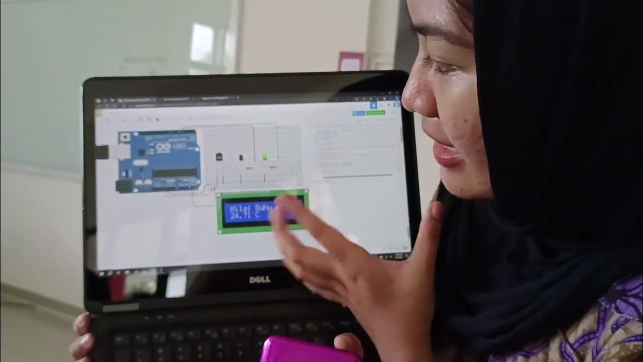 PRAKTIKUM SENSOR LM35 PADA ARDUINO UNO - YouTube