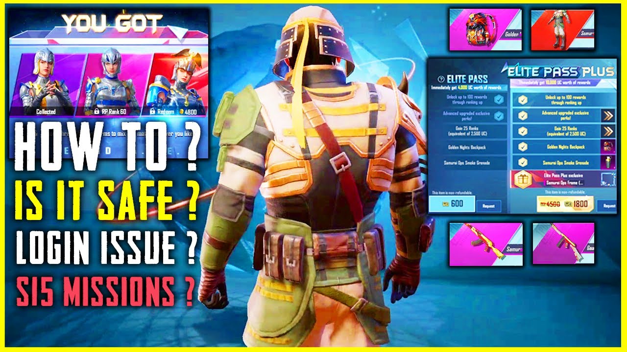 Season 15 Royal Pass Upgrade || HOW To ? || is it safe ? || HOW To FIX ...