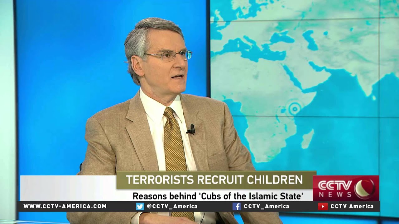 Former intel analyst Mark Kagan discusses child recruitment by ...