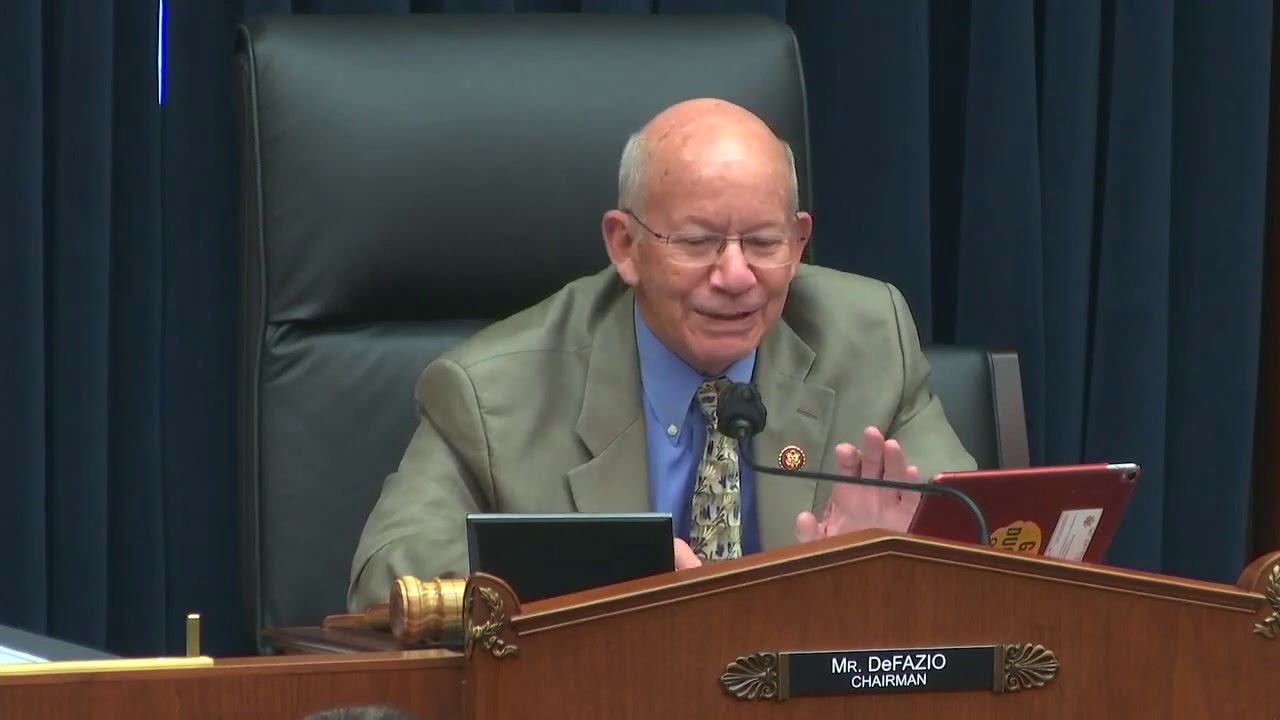Chair DeFazio Questions Panel on the U.S. DOT’s Disadvantaged Business ...