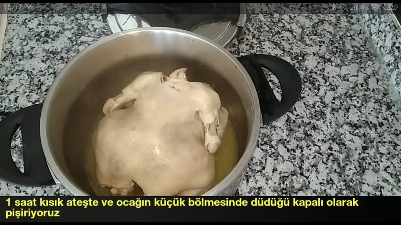 tavuk tandır - tamamen susuz ve yağsız tavuk tandır - YouTube