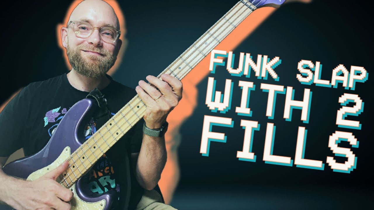 Quick Lick 10 - Funk Slap with 2 Fills - YouTube