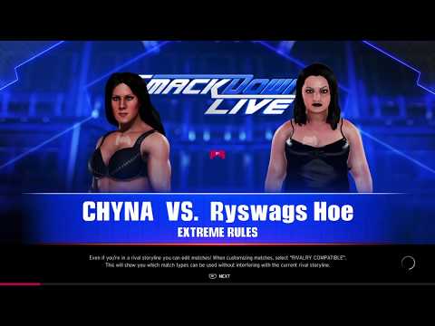 WWE 2K20 - Universe - Episode 2 - Chyna Vore
