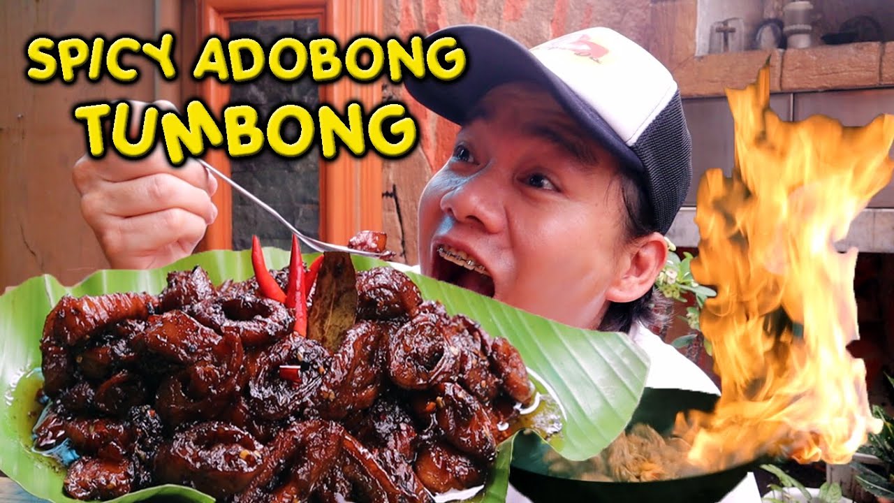 SPICY ADOBONG TUMBONG - YouTube