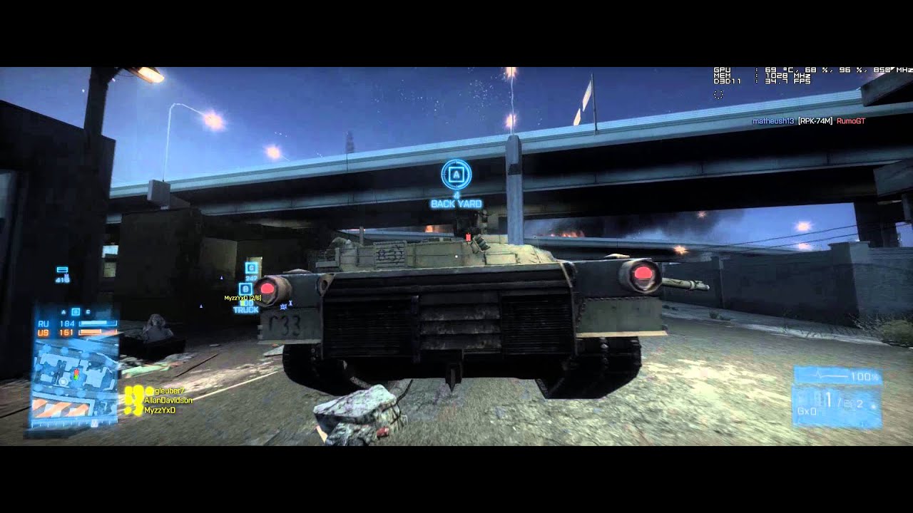 Battlefield 3 - 1920x800 - Ultrawide Resolution Test - YouTube