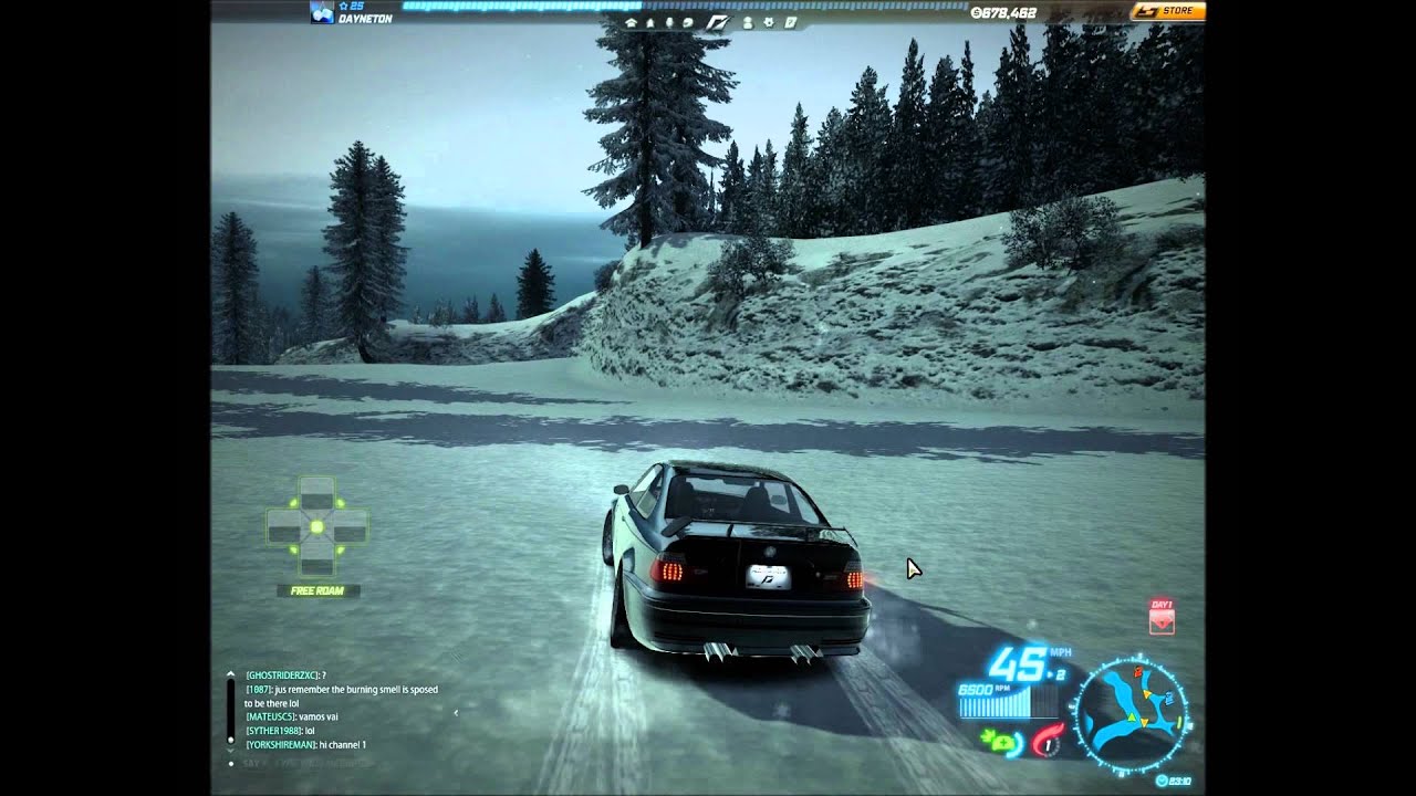 NFS World: Holiday Drive 1 - YouTube