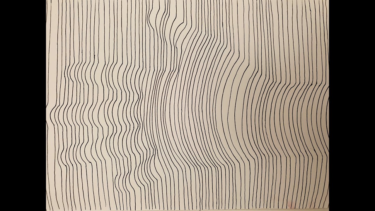 Contour Line Drawing Part 2 - YouTube