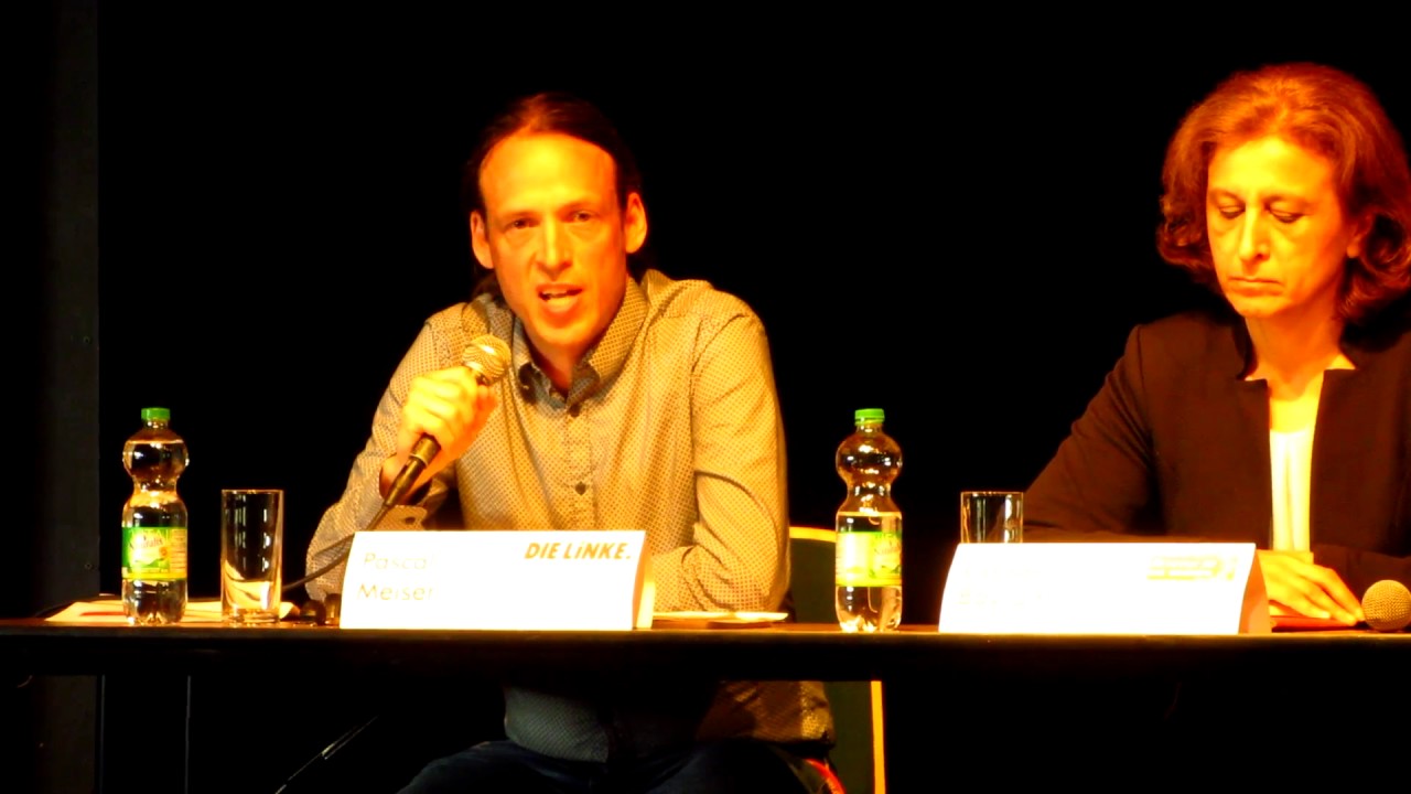 Wählerforum 2017 - Pascal Meiser DIE LINKE - YouTube