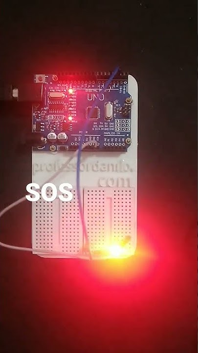 SOS com Arduíno - Código Morse - YouTube