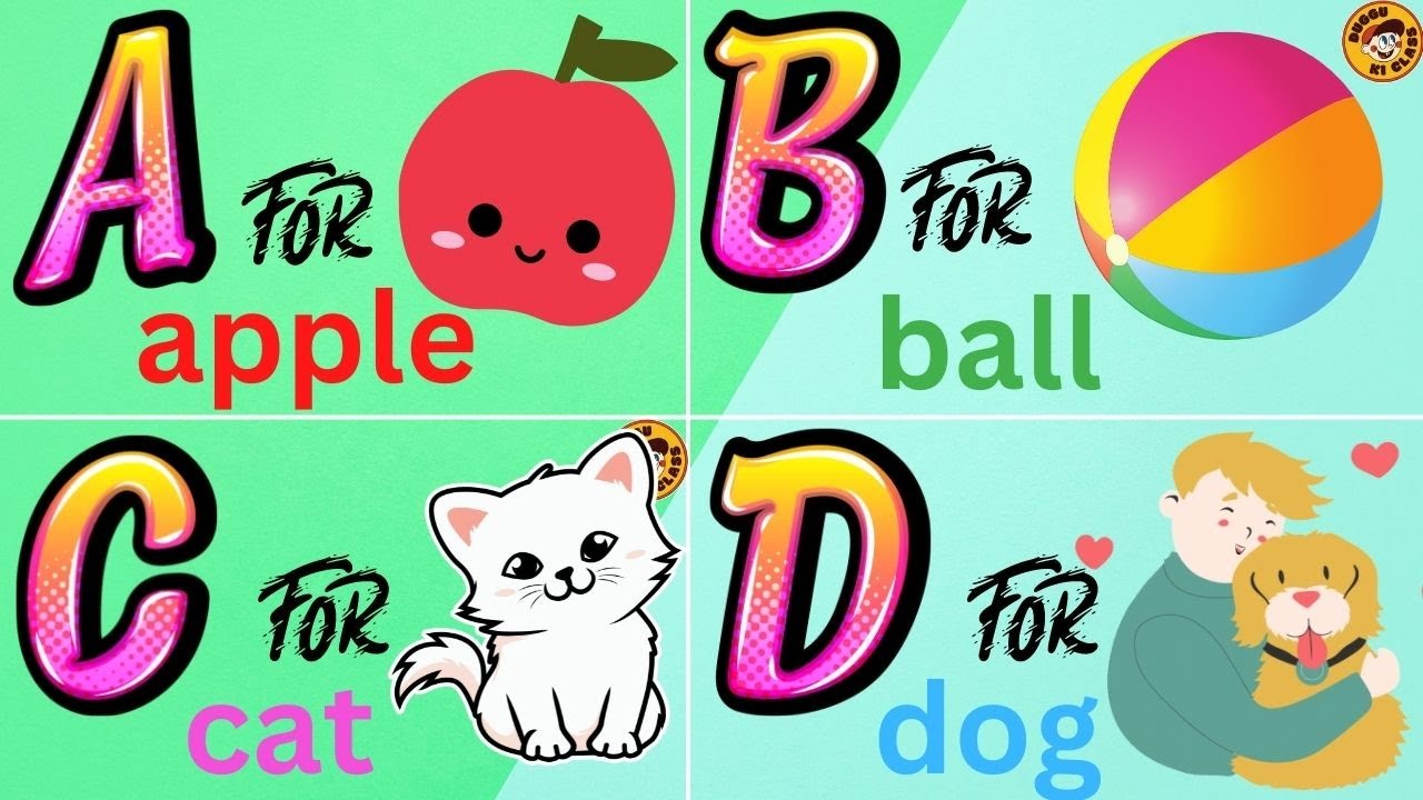 Alphabet song | ABCD in English | ABC Song | Read Write and Learn The ...