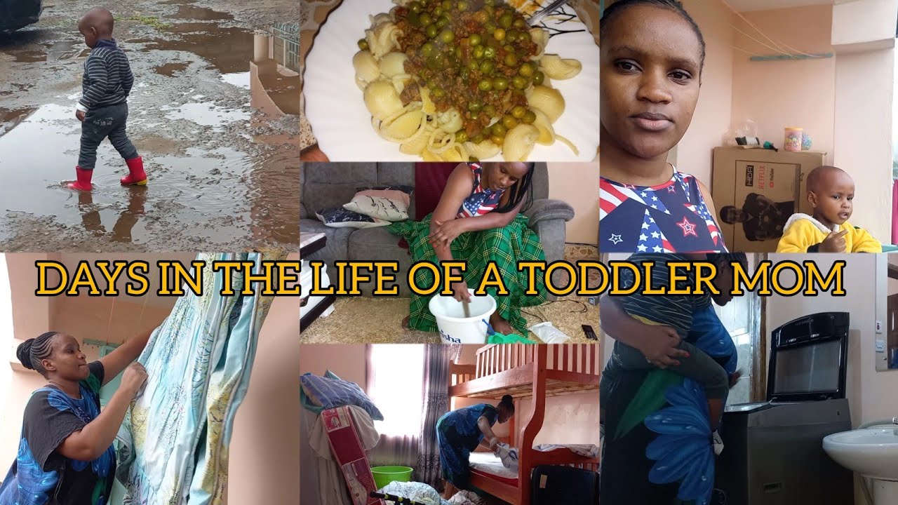 DAYS IN THE LIFE OF A TODDLER MOM|LAUNDRY ROUTINE ️| CLEANING ...