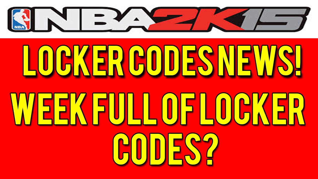NBA 2K15 Locker Code News - LOTS of Locker Codes This Week?! - YouTube