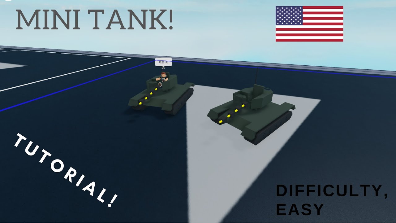 Plane Crazy Mini Tank | Tutorial | Roblox - YouTube