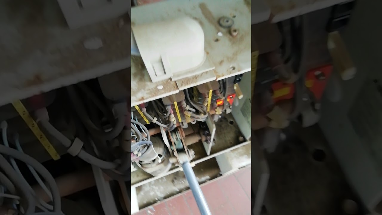 Old ABB VD4 circuit breaker interlock coil - YouTube