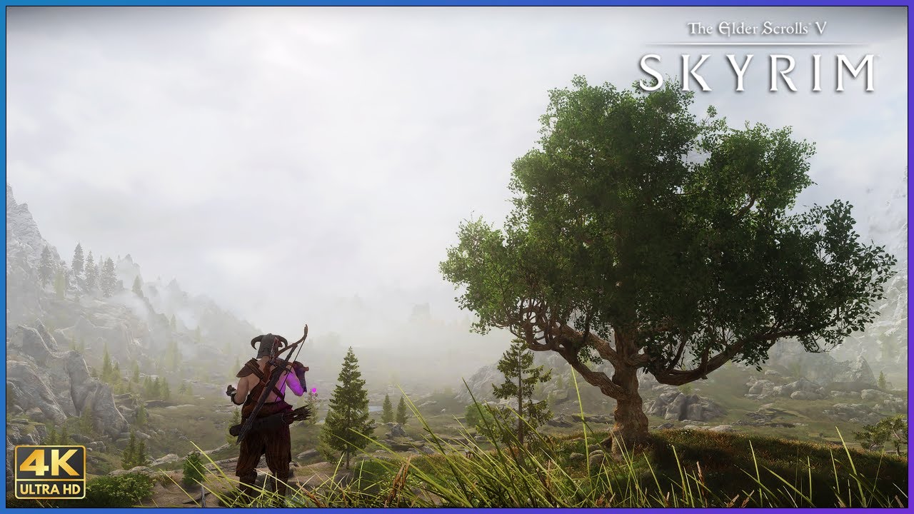11 Years Of Skyrim! Ultra Modded 4k Gameplay! - YouTube