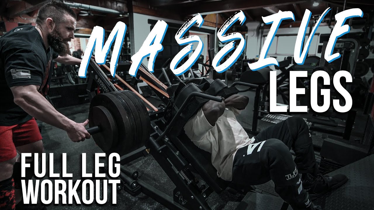 Full workout for Huge Hamstrings and Quads with Terrence Ruffin - YouTube