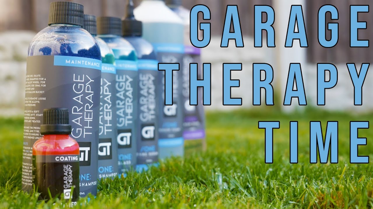 Garage Therapy Snow Foam, Tyre Serum & Iron Oxide - YouTube