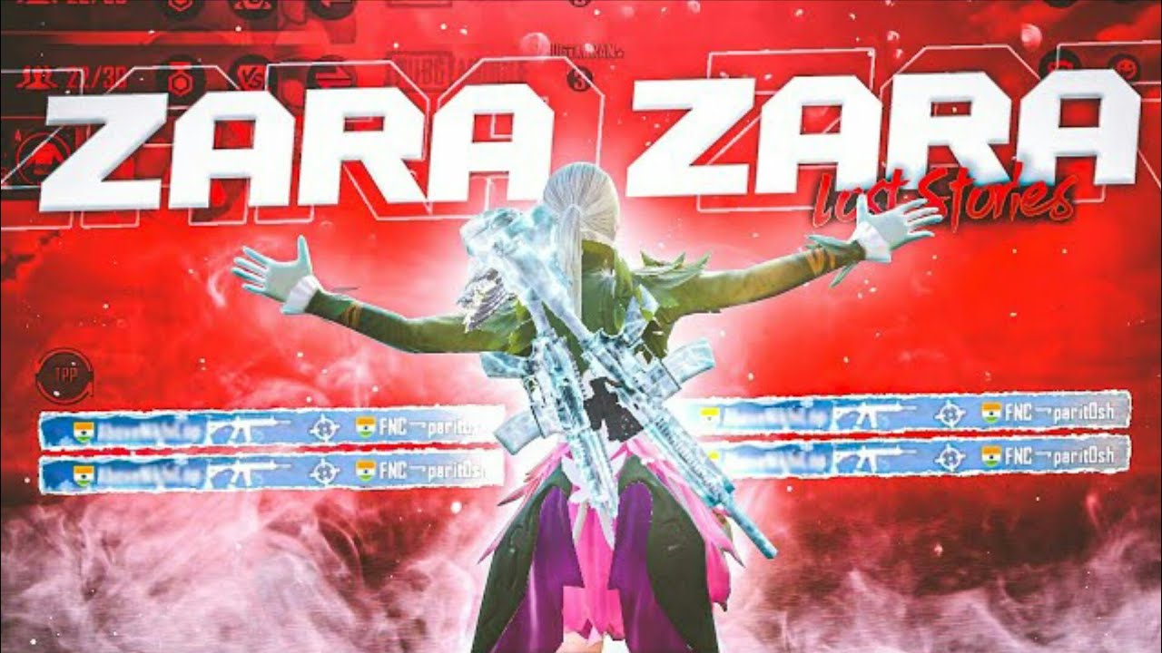 Zara Zara ll 5 FINGER + GAYROSCPE ll PUBG mobile MONTAGE VIDEO bY STRIKER MONTAGE GAMER 👿 - YouTube