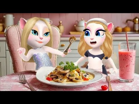 The rich Angela and evil Angela 😔🥴 || My Talking Angela 2 vs my Talking ...
