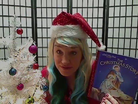 The CHRISTMAS STORY - read along book - story time about the Nativity ...