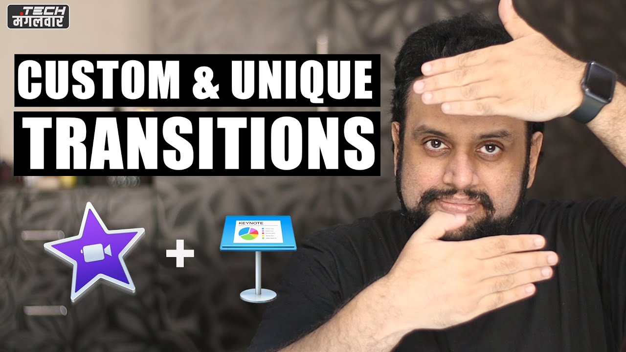How to make custom transitions for youtube videos in iMovie & Keynote ...