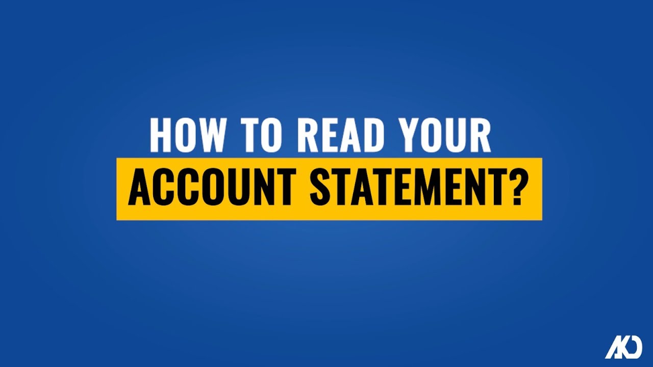 How To Read Your Account Statement (For Ready Market) | AKD Securities ...