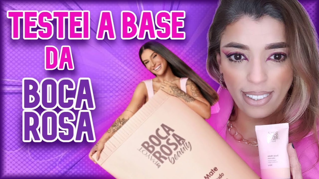 BASE BOCA ROSA FALEI A VERDADE | Veja a resenha completa da BASE BOCA ...