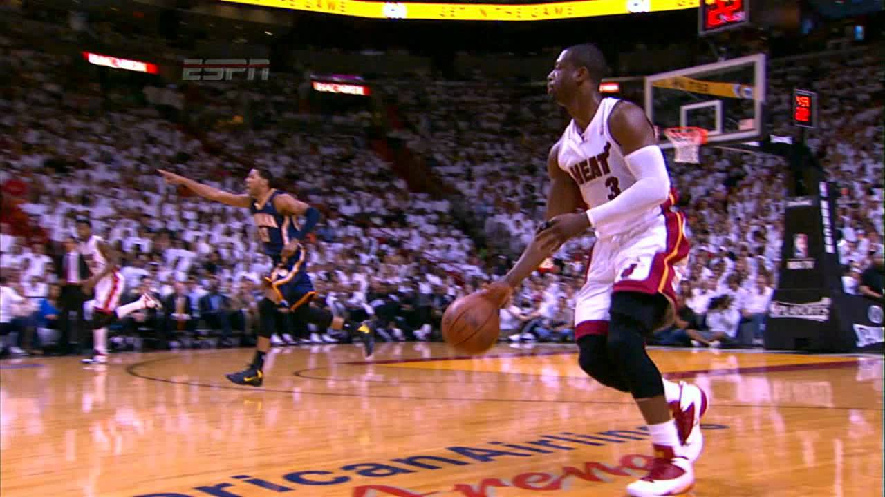 Wade & LeBron off and running! - YouTube