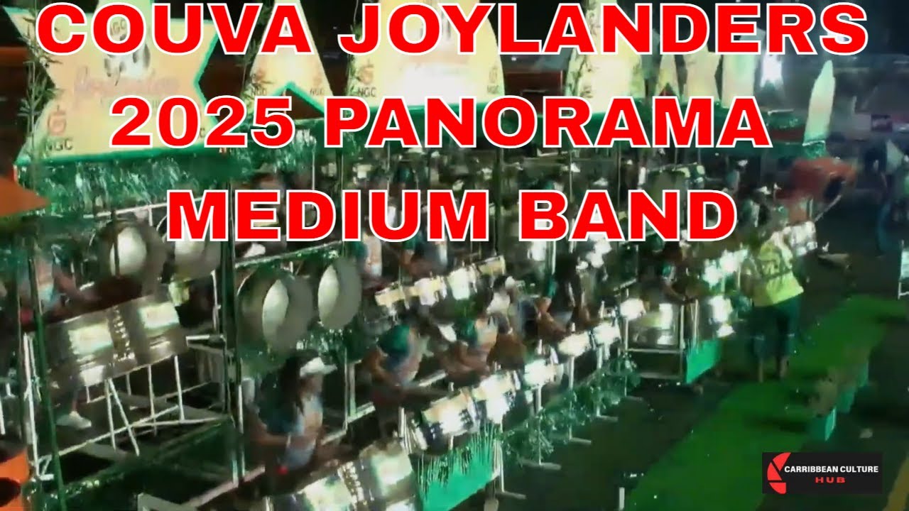 Couva Joylanders Cut the Bush 2025 National Panorama Medium Band Finals ...