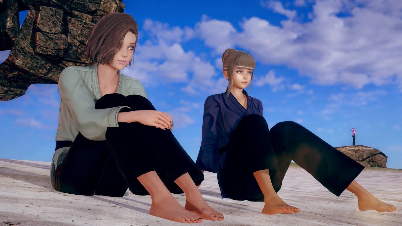 [MMD Fight] Karate girl: Beach day. - YouTube