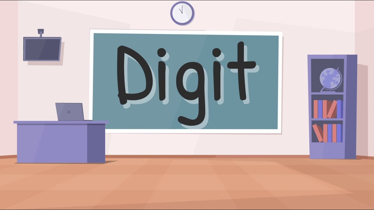 Digit - Grade 2 Math Vocabulary - YouTube