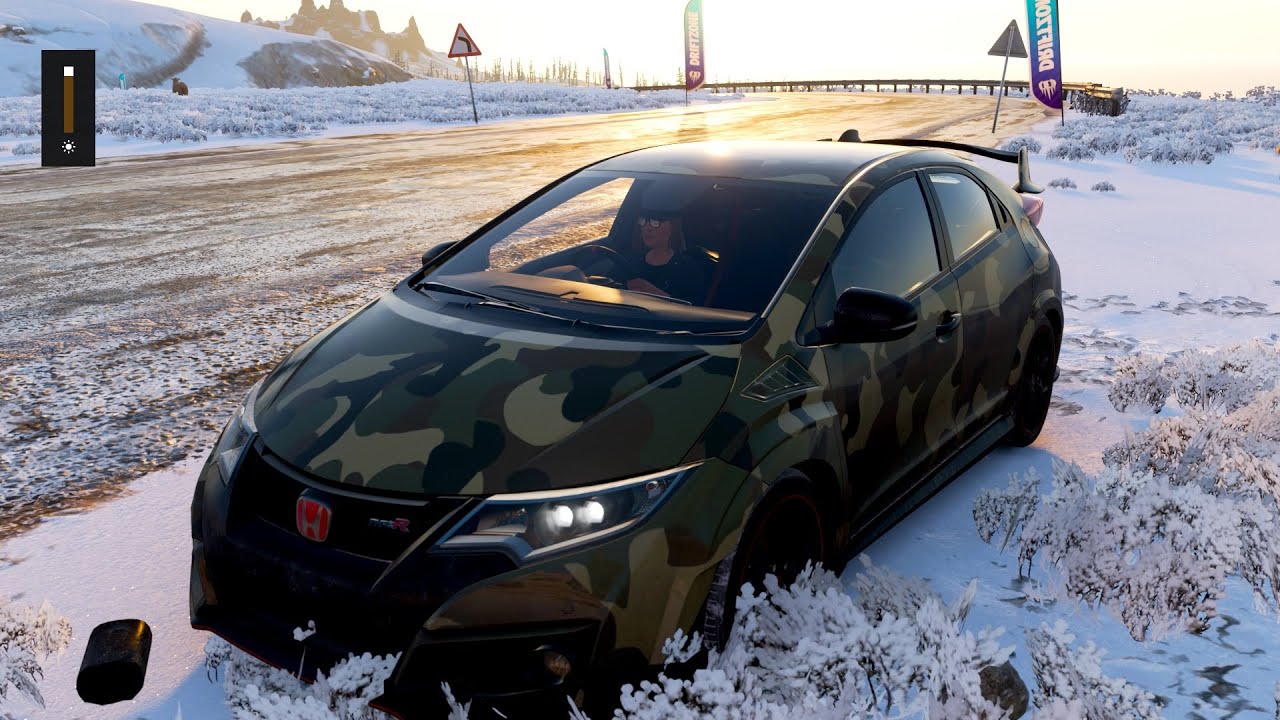 Forza Horizon 4 Honda Civic Type R Test Drive - YouTube