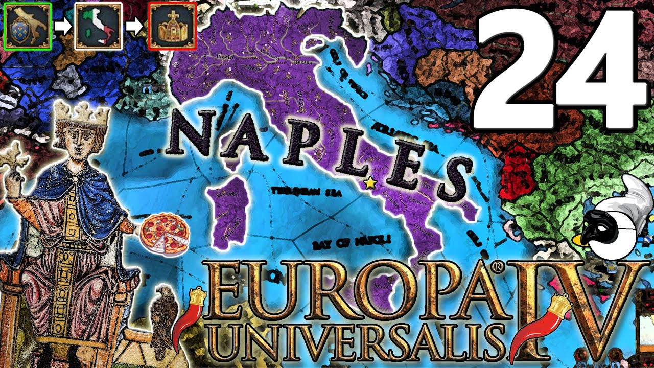 FRATELLI GRECI, VI LIBERO DAL MALE! || NAPOLI - Europa Universalis 4 ...